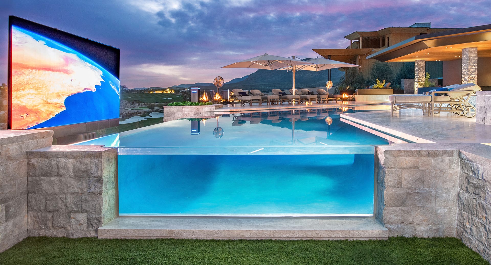 Rejuvenating the Iconic Acrylic Pool Windows at a Los Angeles Marvel ...